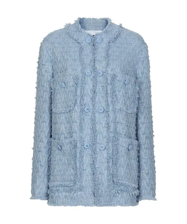 Dolce & Gabbana Single-breasted Jacket - Light Blue