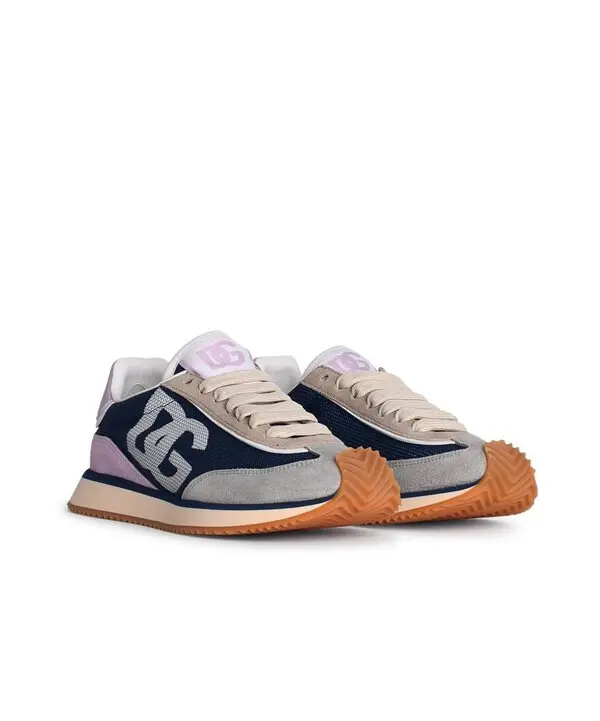Dolce & Gabbana Logo Printed Low-top Sneakers - Multicolor
