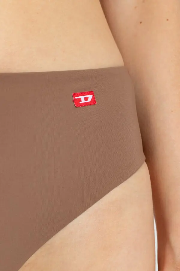 DIESEL® Ash Twisted Bikini Bottoms - Brown