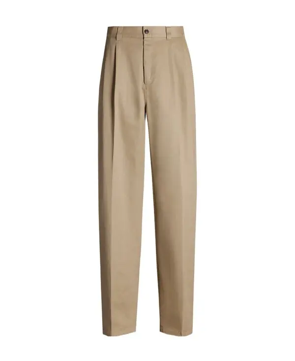 MAISON MARGIELA X Pendleton Logo-patch Checked-yoke Trousers - Nude