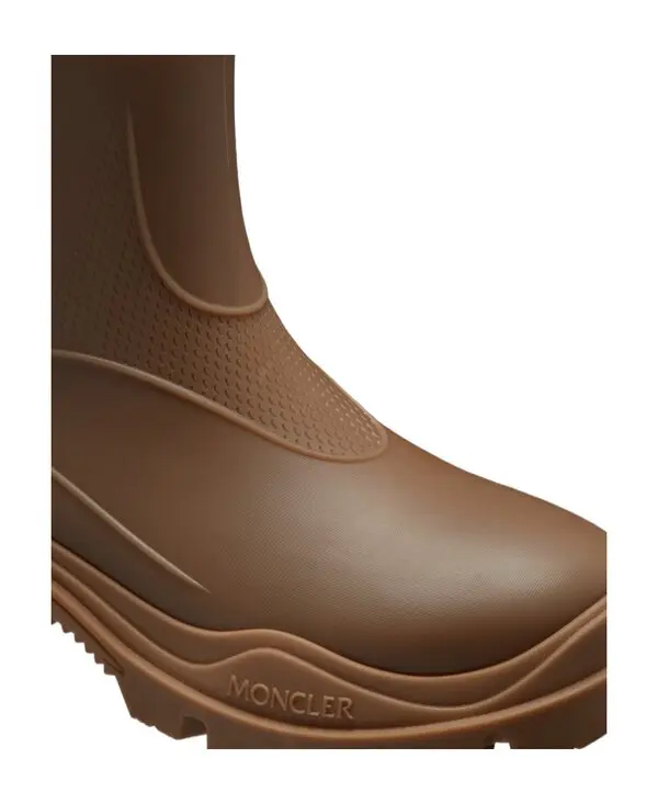 Moncler Round Toe Pull On Boots