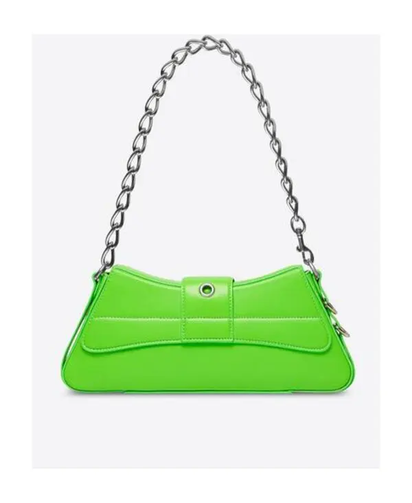 Balenciaga Small Shoulder Bag With Strap - Green