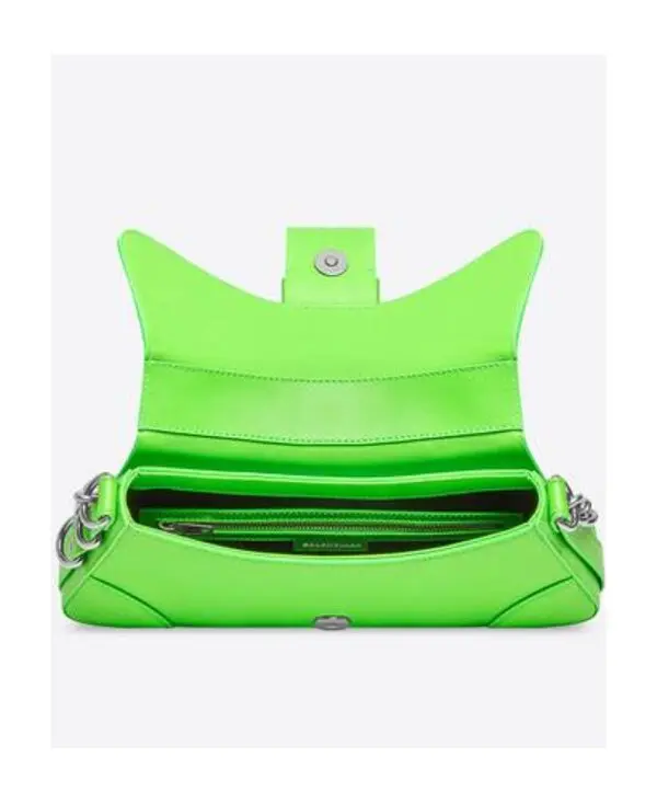 Balenciaga Small Shoulder Bag With Strap - Green