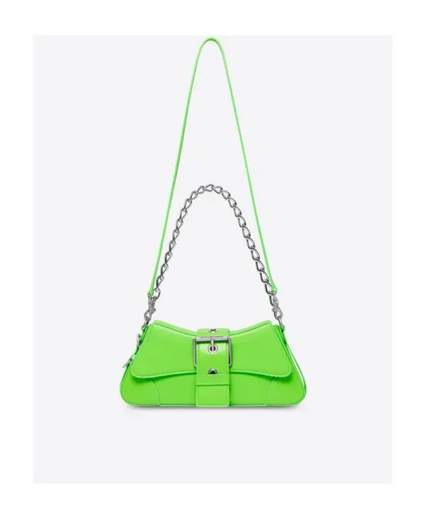 Balenciaga Small Shoulder Bag With Strap - Green