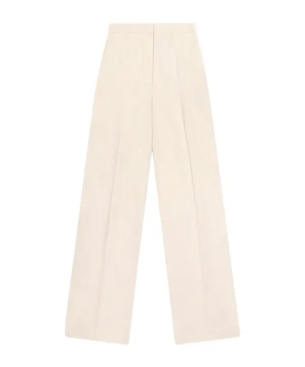 Loulou De Saison Zipper Casual Pants - White