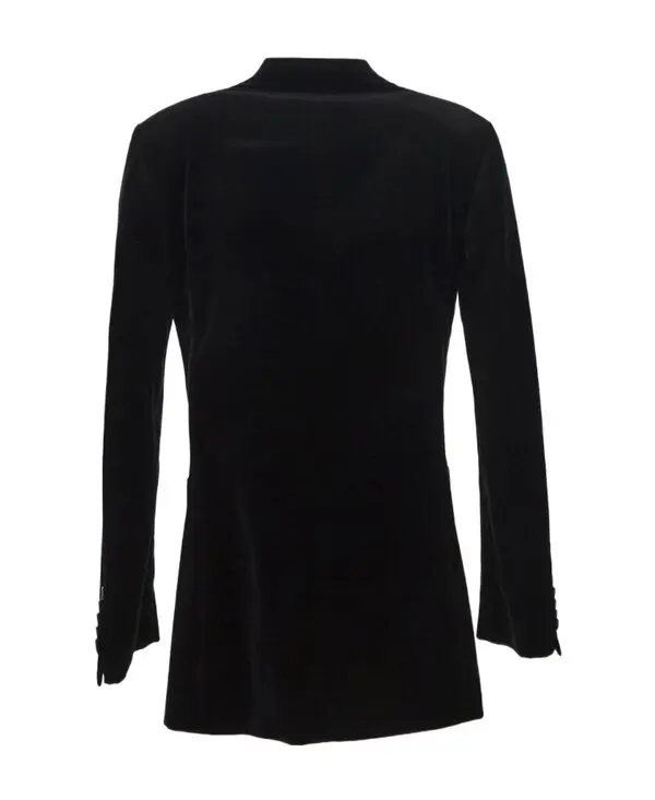 Gucci Velvet Single-breasted Blazer