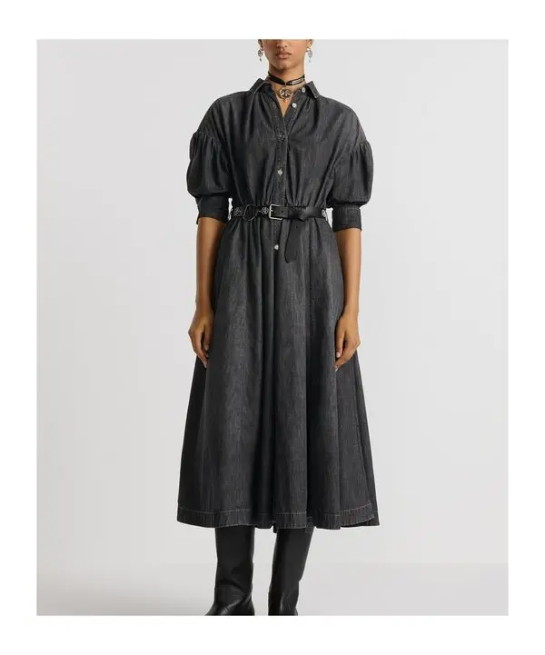 Dior Flared Midi Dress