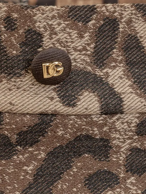 Dolce & Gabbana Leopard Print Mini Skirt