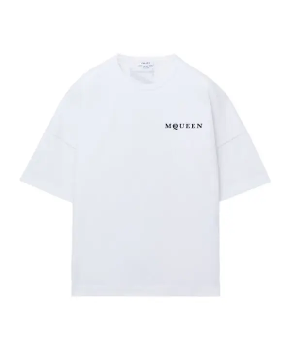 Alexander McQueen Logo Printed Oversized T-shirt