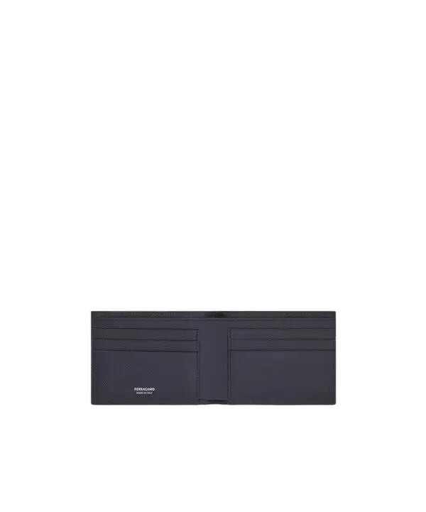 FERRAGAMO Gancini Wallet - Graphite