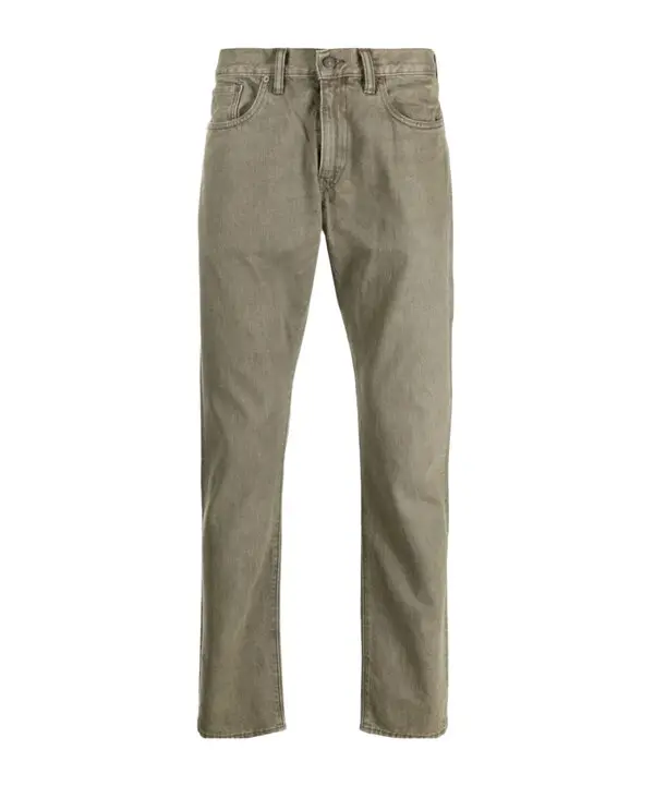 Ralph Lauren Slim-cut Cotton Jeans - Olive Green