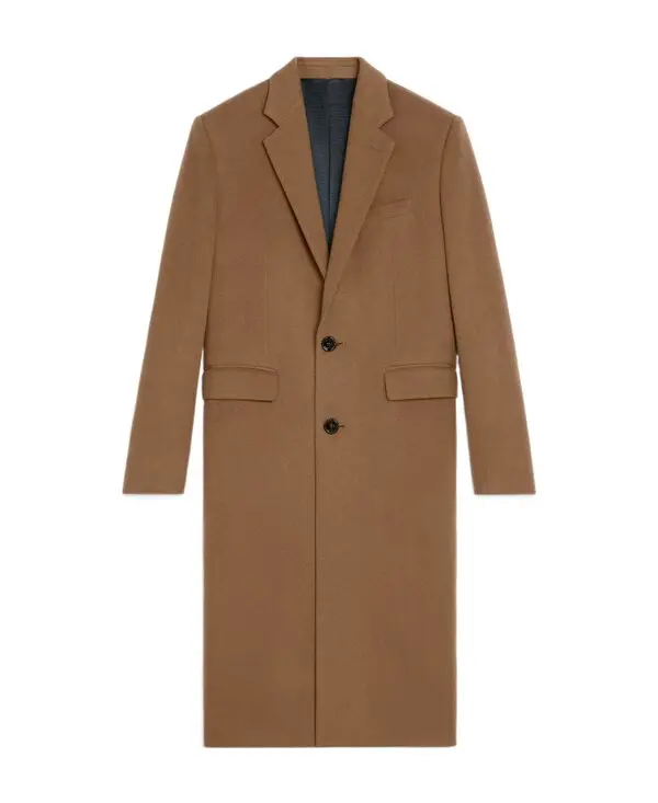 Celine Notch Lapel Escorial Wool Coat