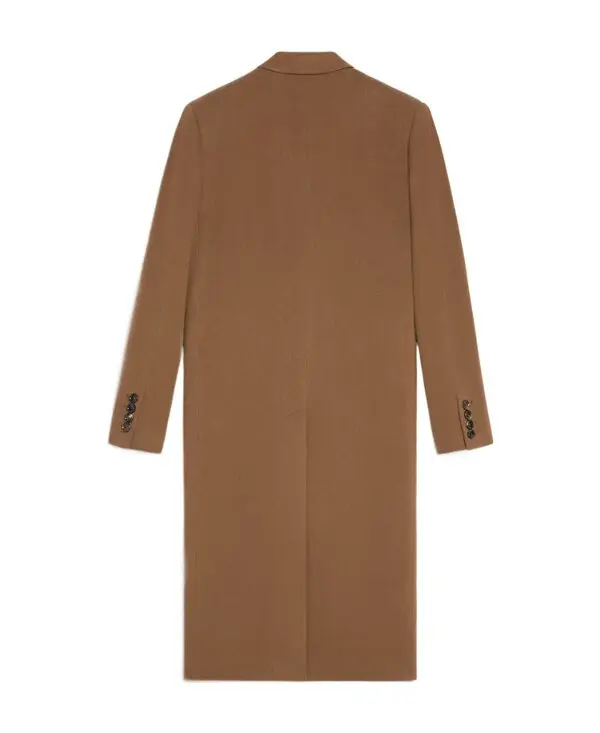 Celine Notch Lapel Escorial Wool Coat