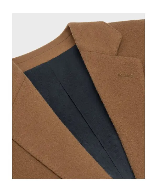 Celine Notch Lapel Escorial Wool Coat