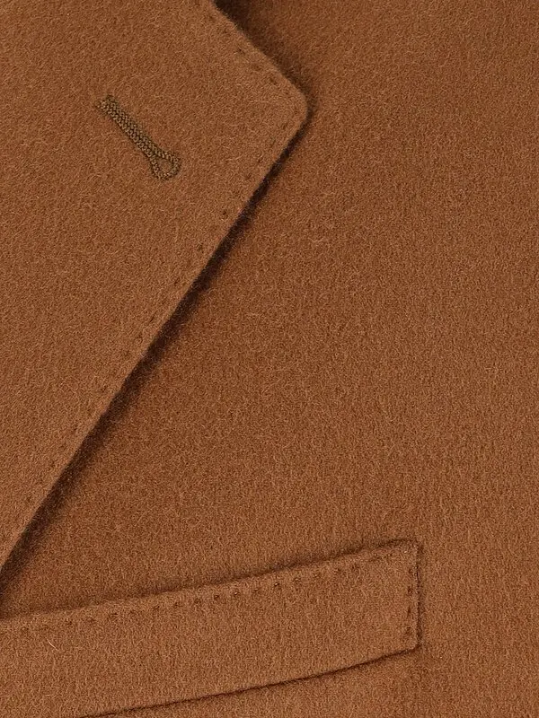 Celine Notch Lapel Escorial Wool Coat