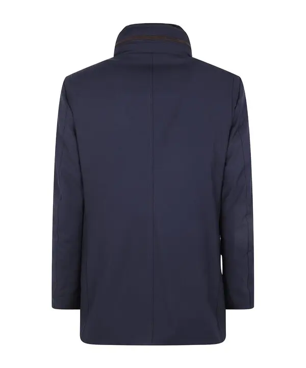 MOORER Stand Collar Jacket