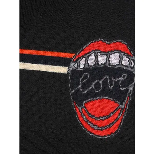 Chloé Intarsia Knit Turtleneck Sweater