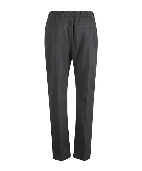 Eleventy Drawstring Slim Pants - Black