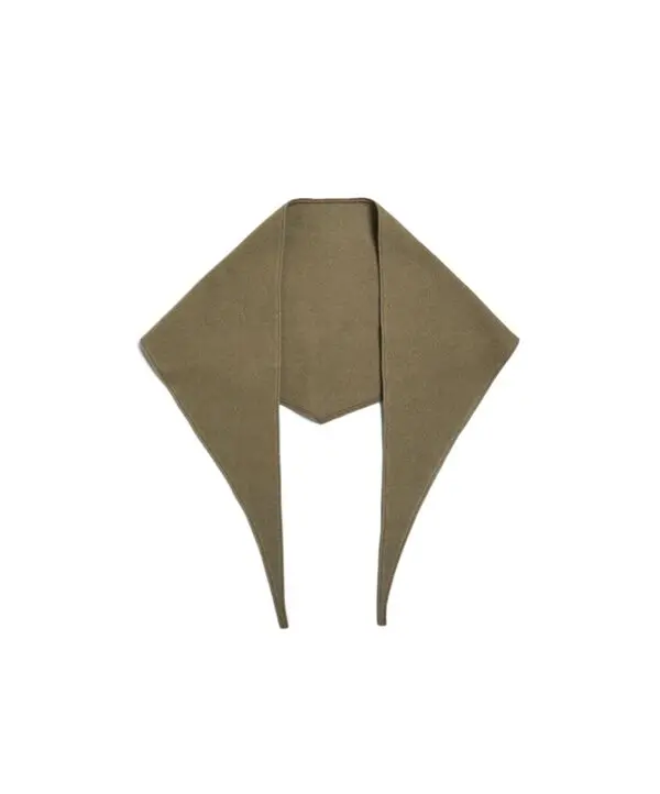 RIER Fleece Scarf - Green
