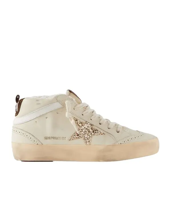 GOLDEN GOOSE Mid Star Lace-up Sneakers
