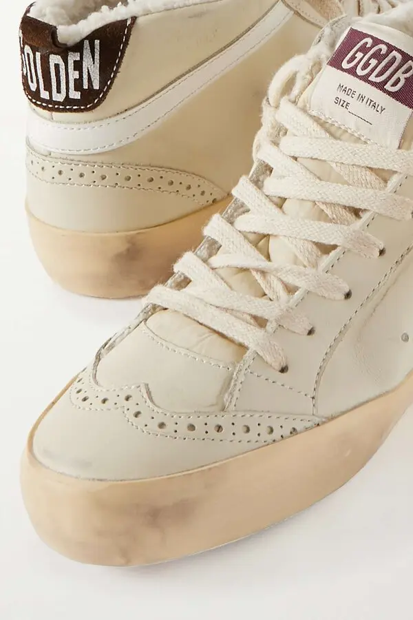GOLDEN GOOSE Mid Star Lace-up Sneakers