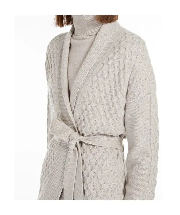 Max Mara Wool And Cashmere Knitted Cardigan