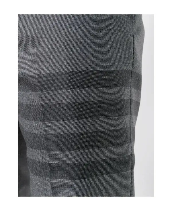 Thom Browne 4-bar Skinny-fit Trousers - Medium Gray