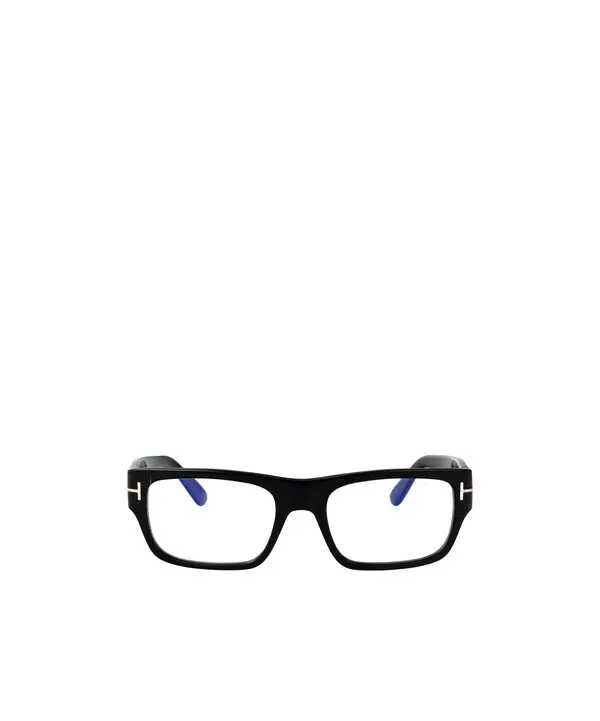 TOM FORD Rectangle Frame Eyeglasses - Black