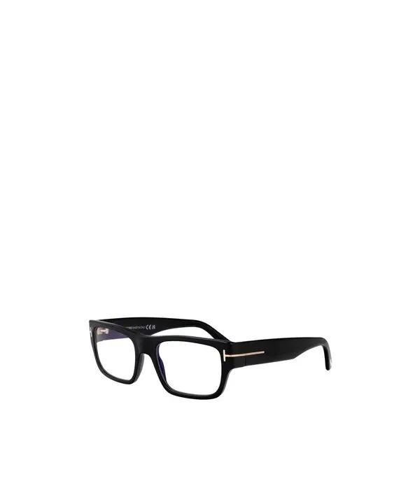 TOM FORD Rectangle Frame Eyeglasses - Black