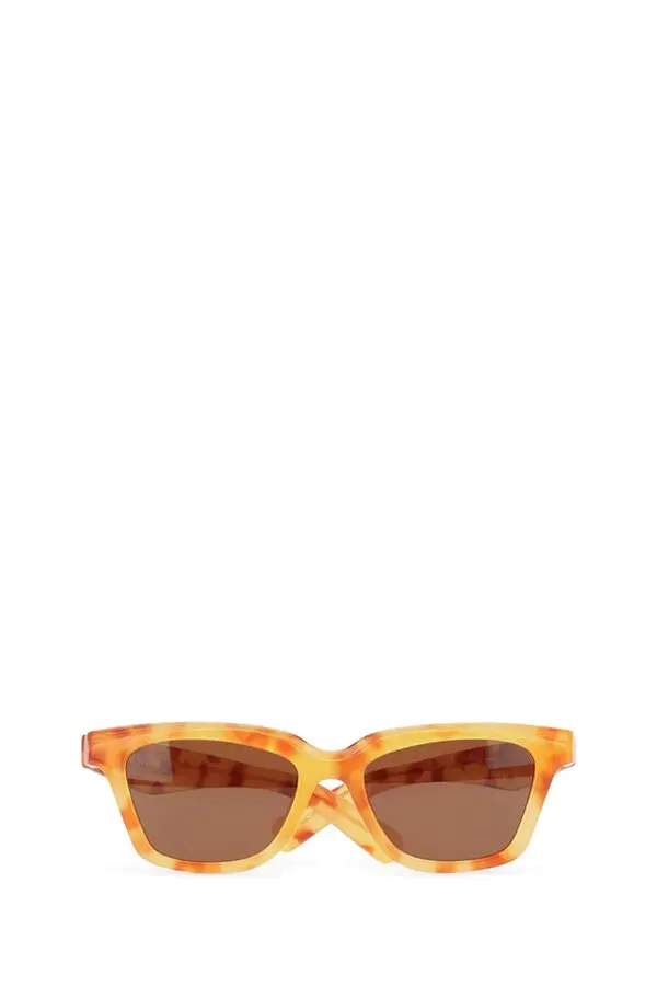 Jacquemus X Linda Farrow Carre Sunglasses - Brown