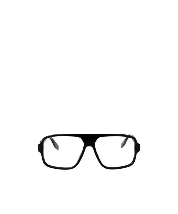 Marc Jacobs Geometric Flat Mirror Eyeglasses - Black