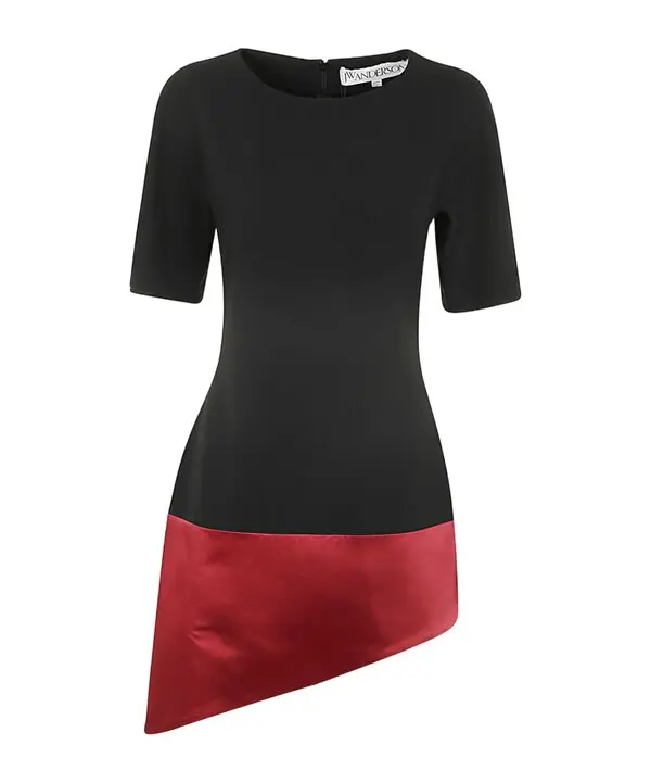 J.W.ANDERSON Paneled Asymmetrical Mini Dress
