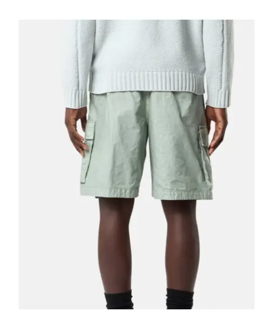 Stone Island Logo Patch Cargo Shorts