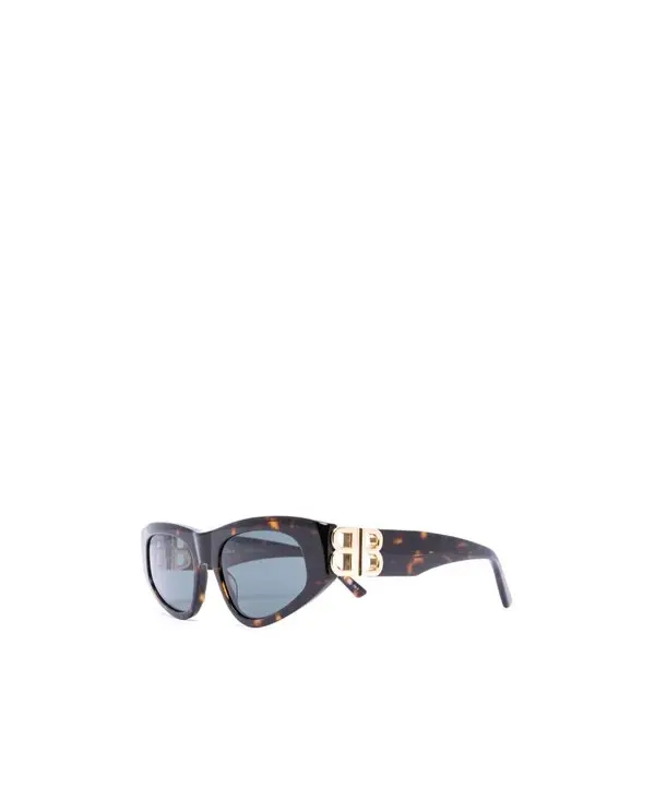 Balenciaga Bb Logo Rectangle Sunglasses