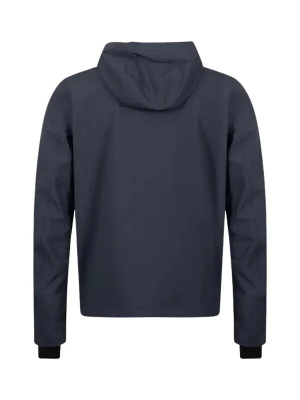 K-WAY Zip-up Hooded Jacket - Black