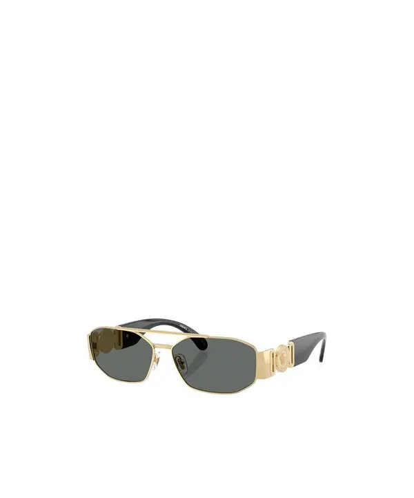Versace Irregular Frame Sunglasses