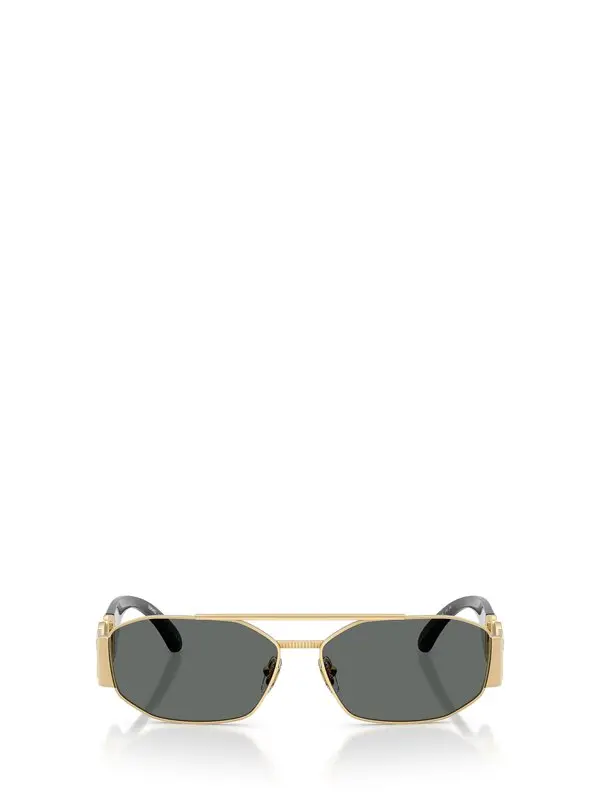 Versace Irregular Frame Sunglasses