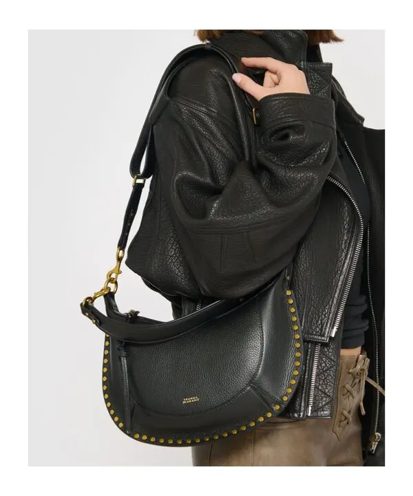 Isabel Marant Étoile Studded Leather Tote Bag - Black
