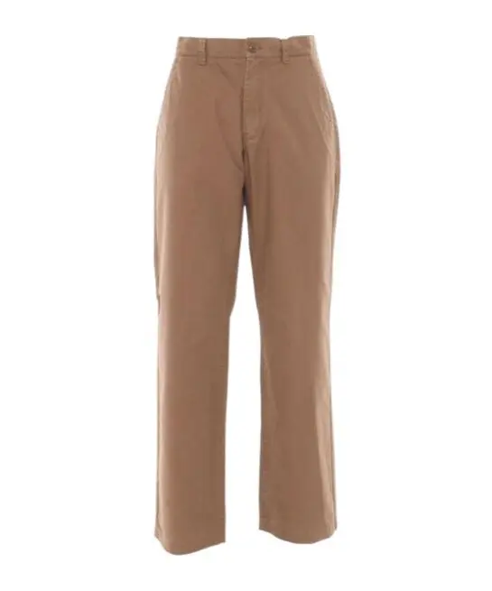 Aspesi Lab Straight Hem Trousers - Brown