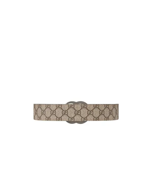 Gucci Color-blocking Logo Wide Belt