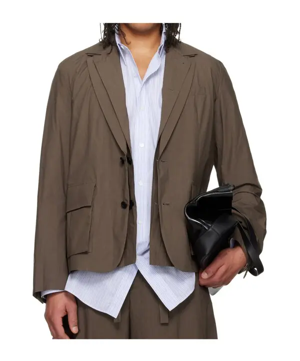 Sacai Button Flap-pocket Jacket