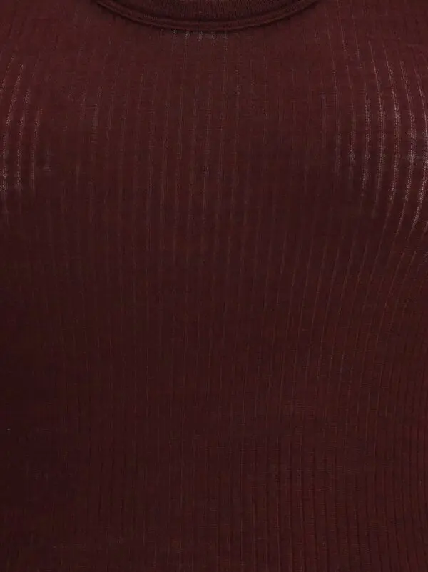 FORTE_FORTE Sleeveless Ribbed Tank