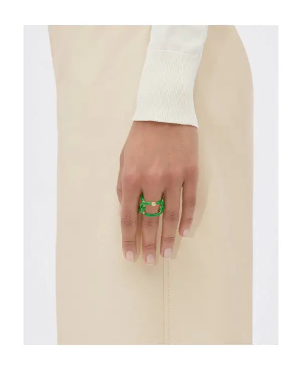 Bottega Veneta Two-tone Chain Ring