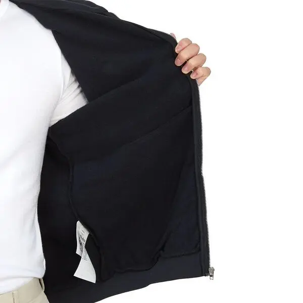Acne Studios Zip-up Hoodie With Logo Detail - Black