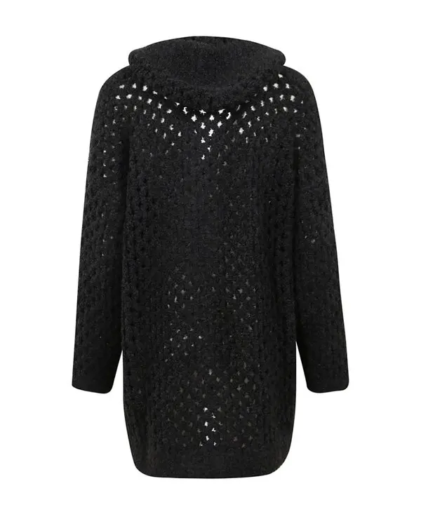 Brunello Cucinelli Hooded Chunky Knit Jumper