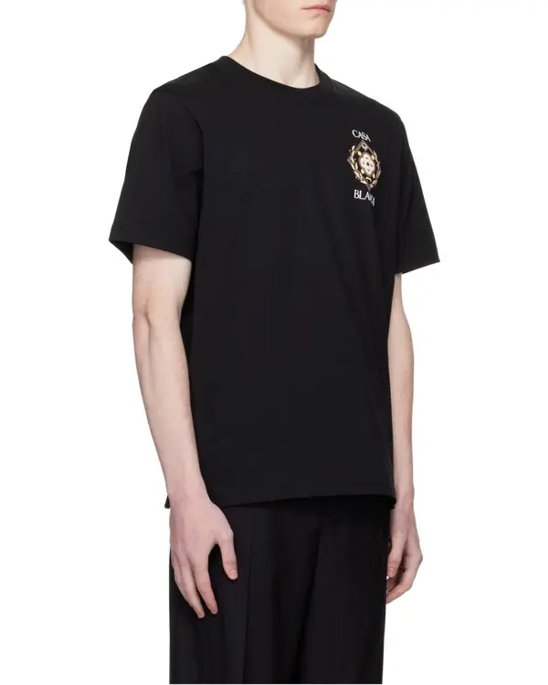 Casablanca Logo Crew Neck T-shirt