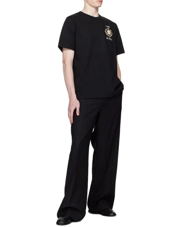 Casablanca Logo Crew Neck T-shirt
