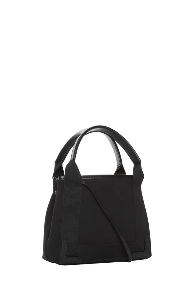 Balenciaga Navy Cabas Tote Bag - Black