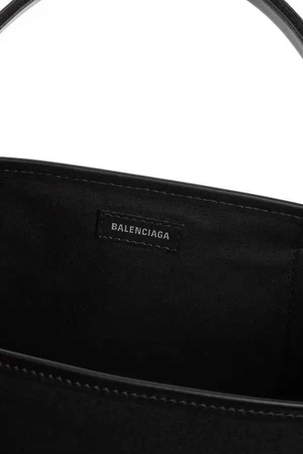 Balenciaga Navy Cabas Tote Bag - Black
