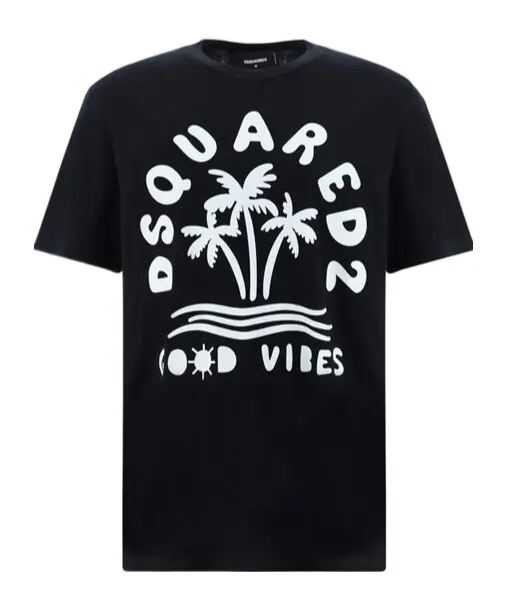 Dsquared2 Logo Printed Crewneck T-shirt